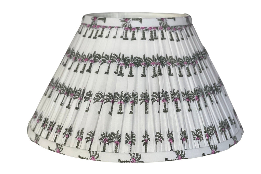 Block-Printed Cotton Lamp Shades – The Ginger Jar Lamp Co. Ltd.